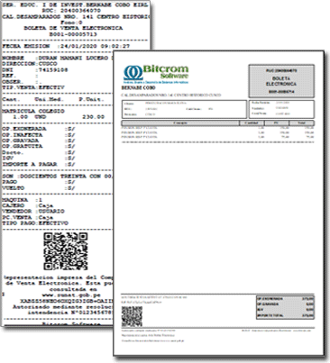 Bitcrom BCEcomec - Emision de Comprobantes Electronicos